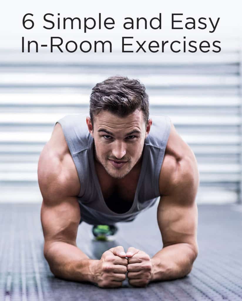 6 Simple and Easy In-Room Exercises - Ovolo Hotels