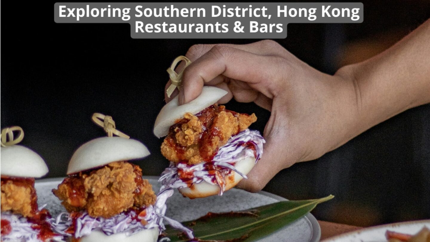 Southern District Unique Restaurants & Bars | HK Island | Ovolo
