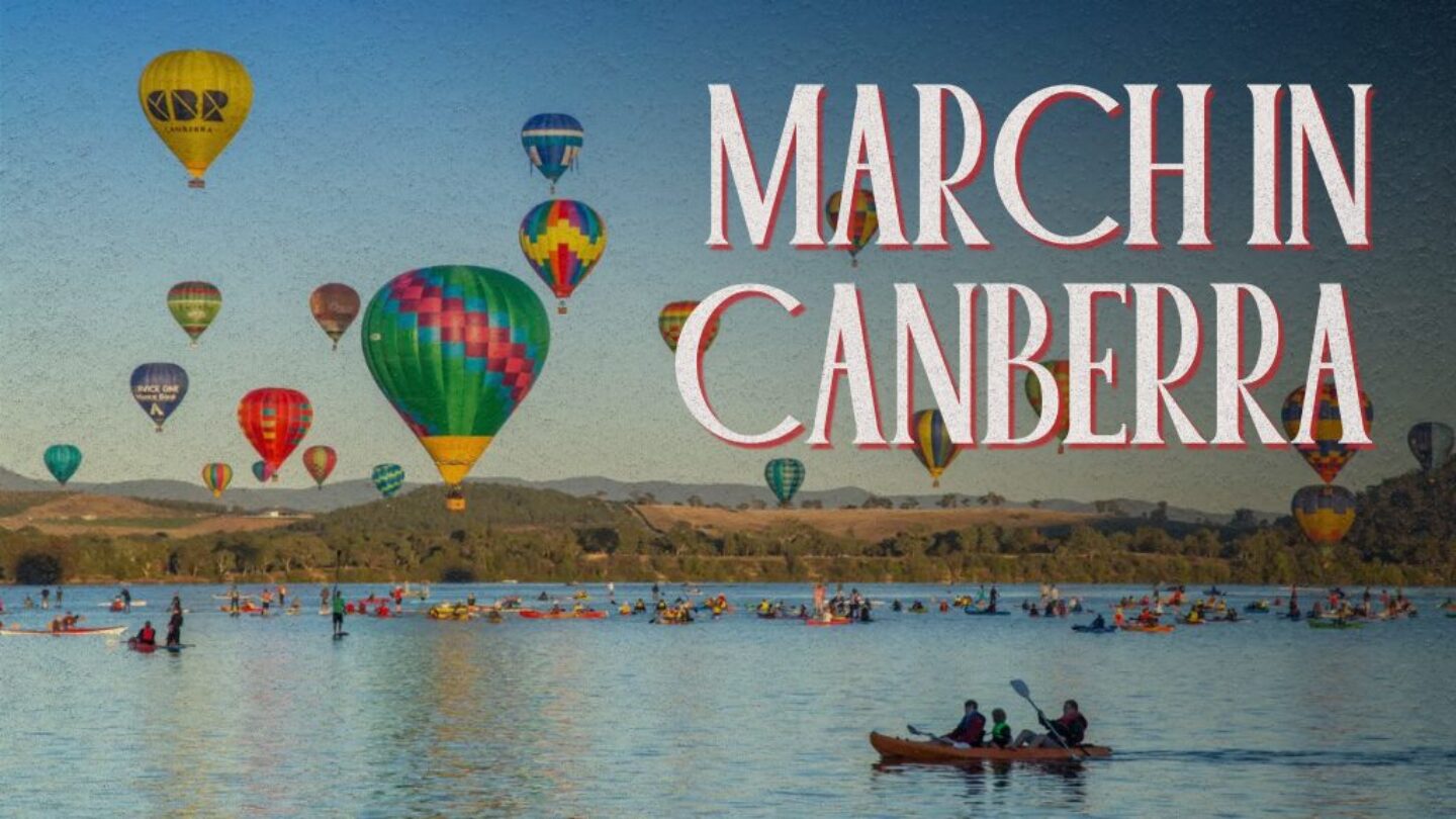 Canberra in March 2026: Enlighten Festival by Night or Balloon ...
